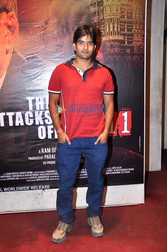 RGV introduces Ajmal Kasab aka Sanjeev Jaiswal | Sanjeev Jaiswal Images ...