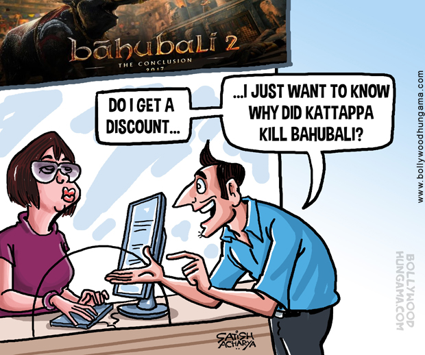 Bollywood Toons: Will we know, why did Kattappa kill Bahubali ...