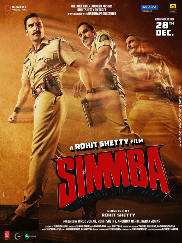 Simmba First Look - Bollywood Hungama