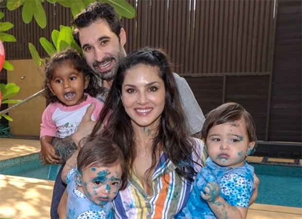 Sunny Leone has the SWEETEST message for her twin kids Asher and Noah ...