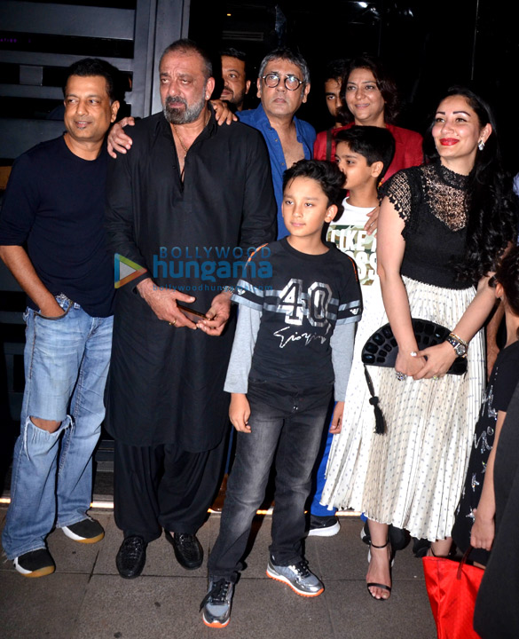 Photos: Sanjay Dutt spotted with family at Yauatcha in BKC | Parties ...