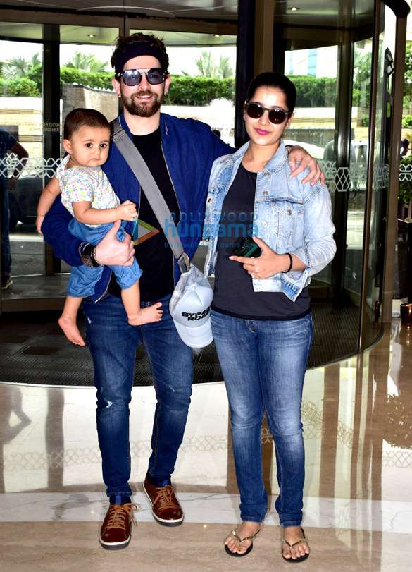 Photos: Neil Nitin Mukesh snapped with his family at JW Marriott in ...