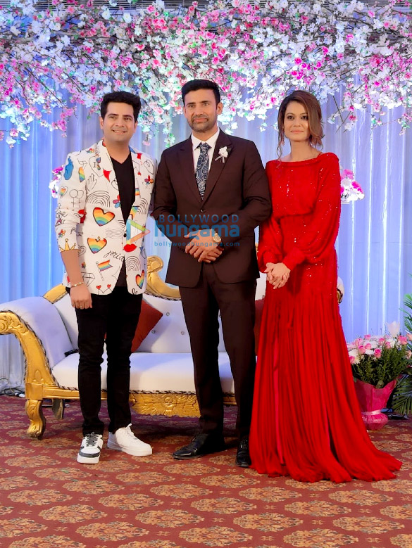 Photos Celebs attend the wedding reception of Payal Rohatgi and Sangram ...
